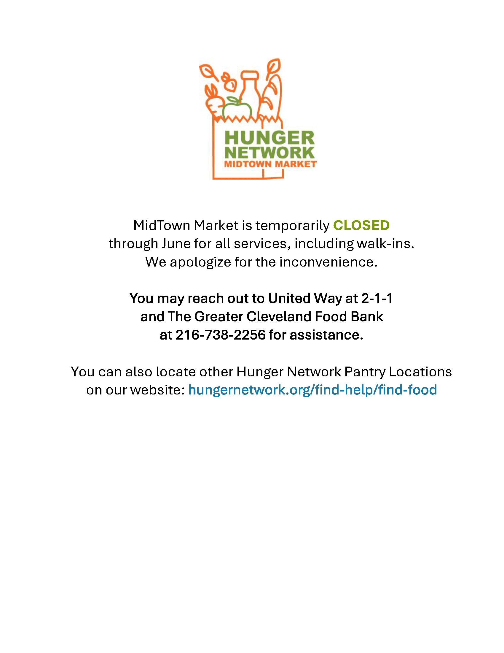 MidTown Market - Hunger Network